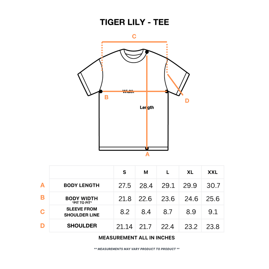 Tiger Lily - Tee